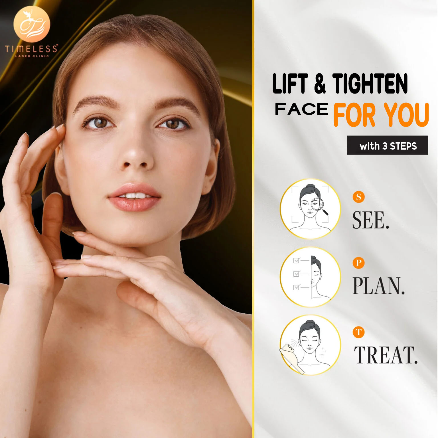 New Ulthera SPT Adjust face shape & lifting – Timeless Clinic